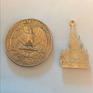 Disney | Other | Sterling Silver Antique Vintage Walt Disney Castle ...